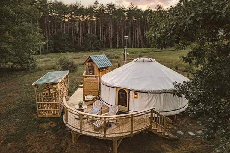 Experience Luxury Camping with Beautiful Yurts